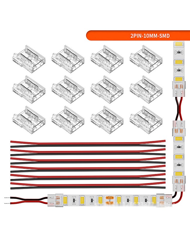 2/3/4/5/6 Pins Solderless Mini SMD LED Strip Connectors