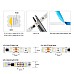 DC12/24V Addressable Pixel RGBW TM1814 LED Strips