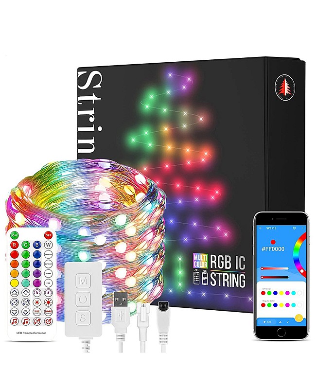 DC5V WS2812B Dreamcolor RGB Decorative Light Kit With USB Port