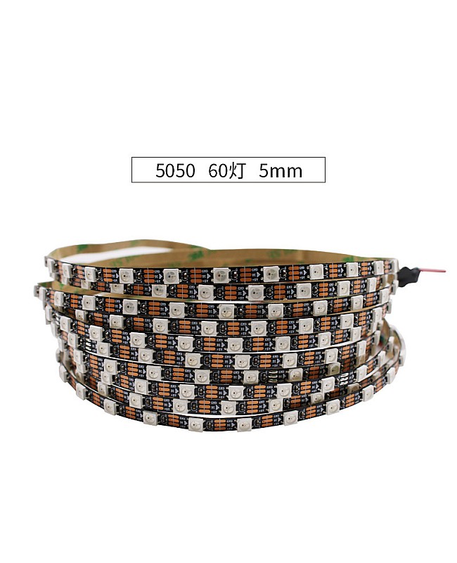 WS2812B LED Strips 5MM 5050 SMD DC5V Individually Addressable