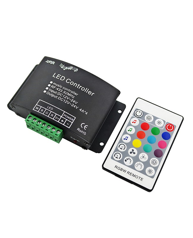 RGBW Strip Light Music Controller