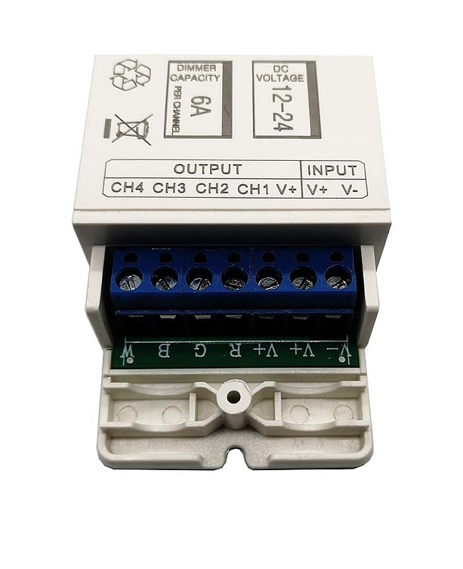 RDM DMX 512 Decoder For RGBW/RGB/CCT/Single Color