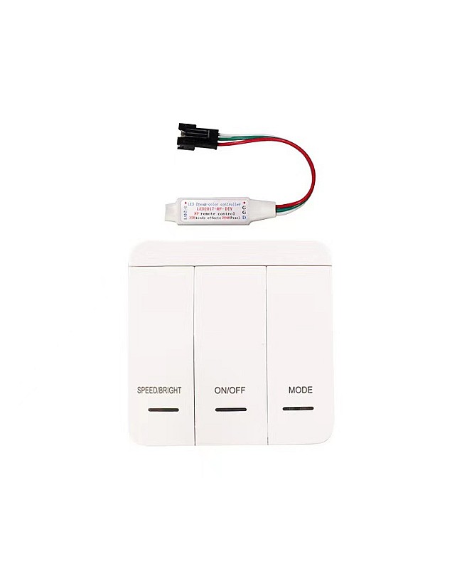 Waterflow LED Strip RF Controller With Wireless Remote Control