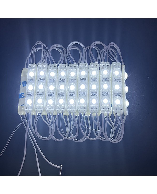 Waterproof White LED Modules With Lens For Light Boxes