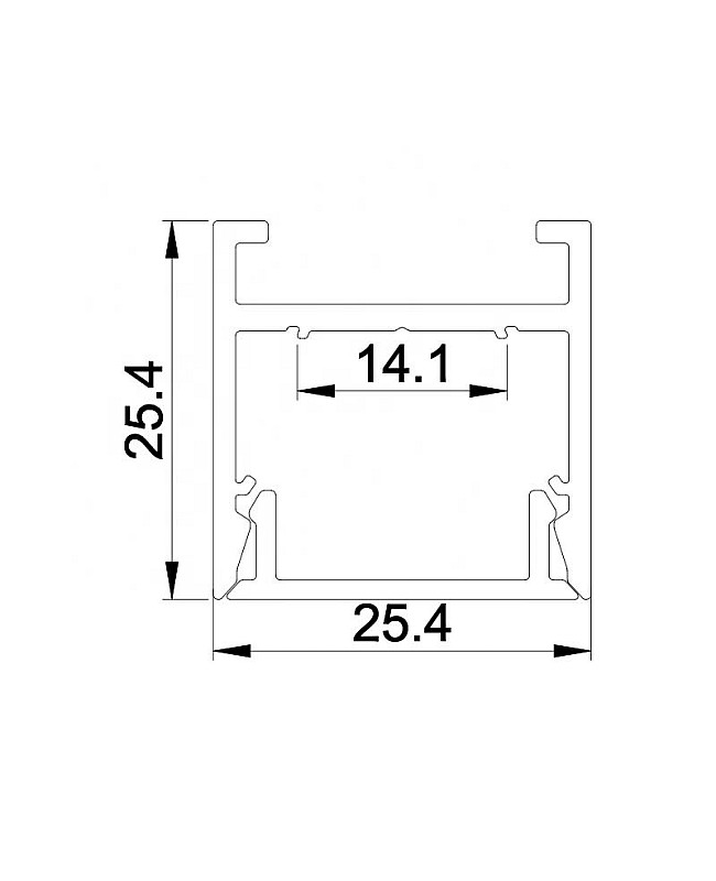 Ring LED Strip Lighting Channel