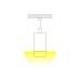 LED U Channel With 20mm Dropped PC Frosted Cover For Pendant Light