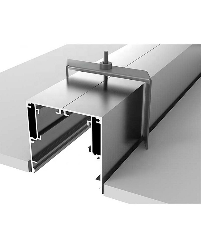 Recessed LED Strip Light Diffuser Cover With Flange