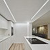Recessed Linear Light Diffuser For Drywall
