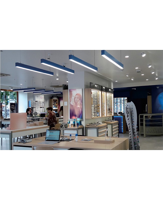 75mm Deep LED Channel For Pendant Installation