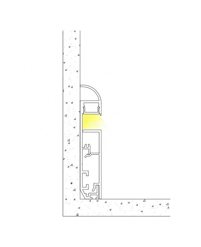 Cabinet Toe Kick Moulding Lighting Profiles