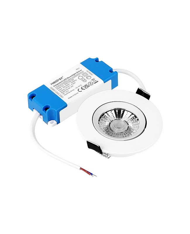 MiBoxer DW2-06A-ZB 6W Dimmable Dual White Commercial Downlights