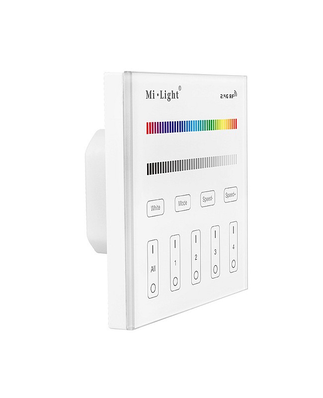 AC100-240V 4 Zones MiBoxer T3 RGBW LED Light Remote