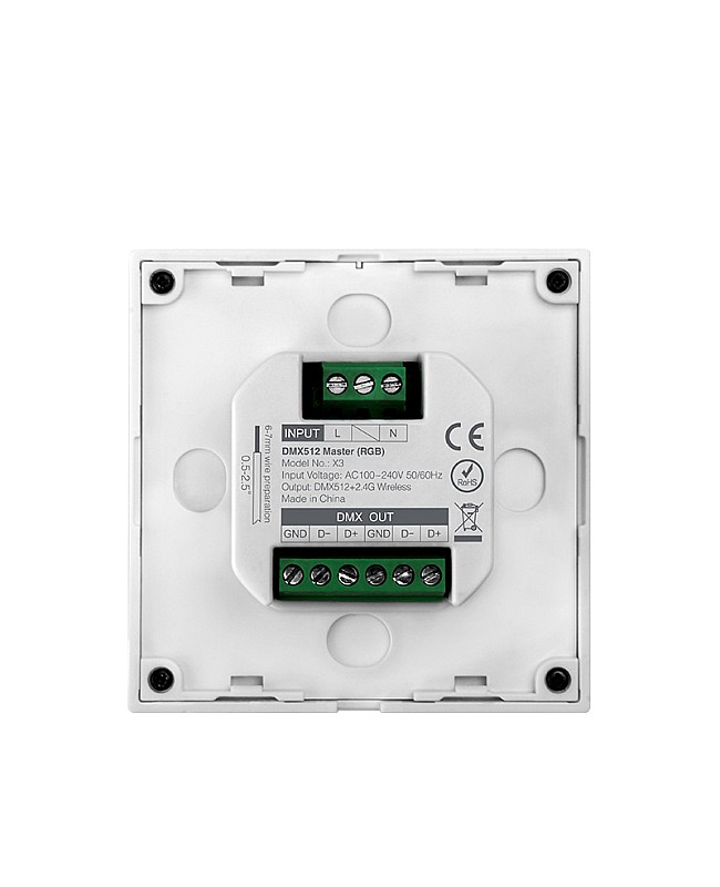 MiBoxer X3 RGB DMX Wall Controller