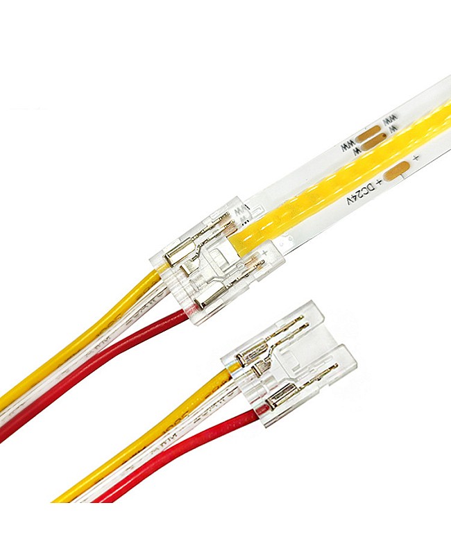 Single COB LED Strip Connector 4 Pin With Wire