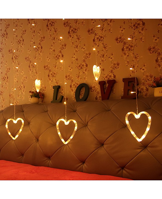 Love Heart Sytle LED Christmas String Lights