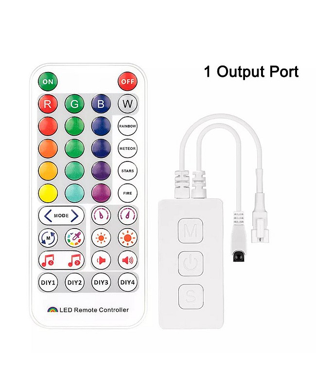 SP617E RGBW Music Addressable WS2814 LED Controller By Sperll Bluetooth-Compatible