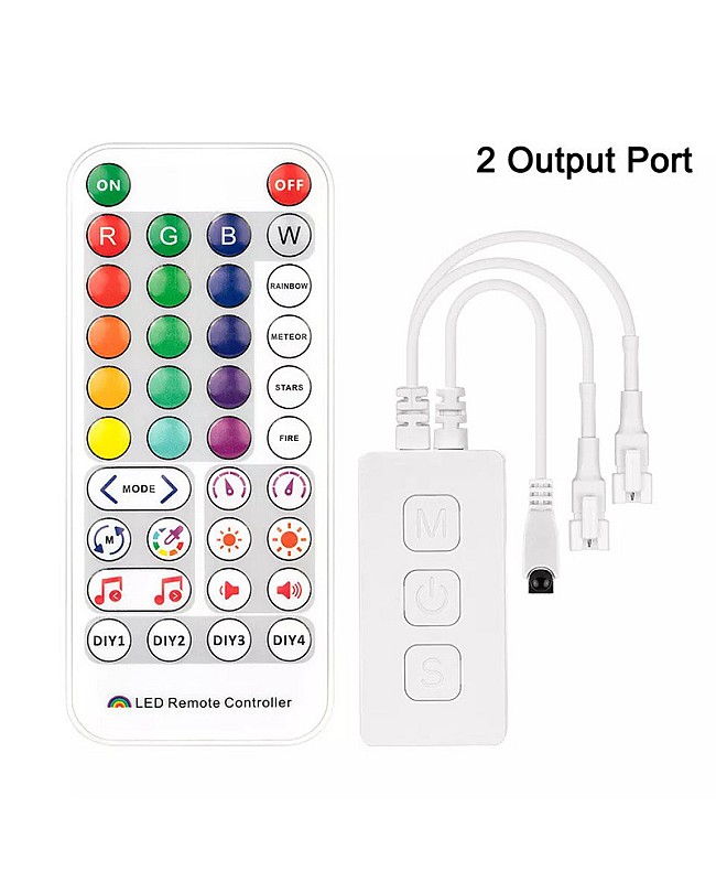 SP617E RGBW Music Addressable WS2814 LED Controller By Sperll Bluetooth ...