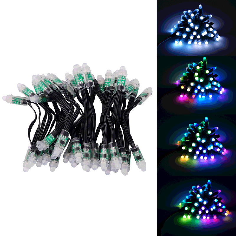 DC5V/12V Individually Addressable WS2811 LED Christmas Lights