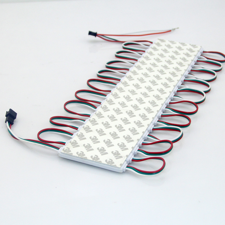 IP65 Waterproof Injection WS8211 5050 Dreamcolor RGB LED Module IP65 Waterproof Injection WS8211 5050 Dreamcolor RGB LED Module