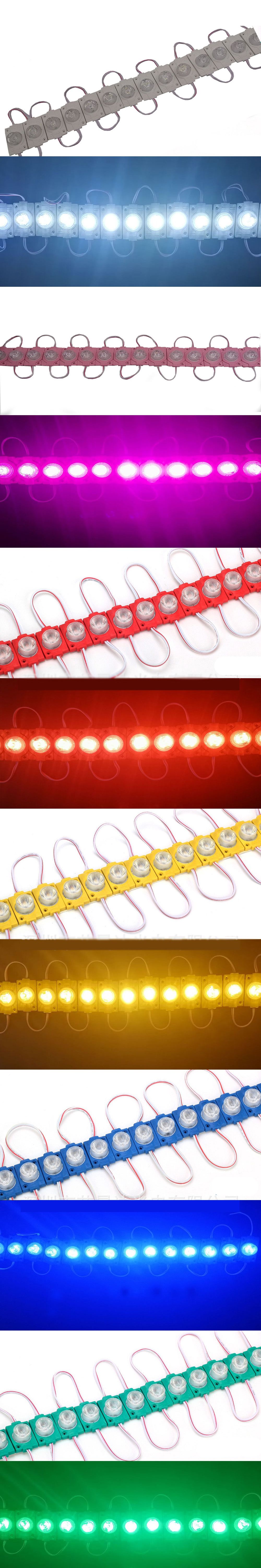 Supr Bright 3030 Waterproof Vehicle LED Module String With Lens