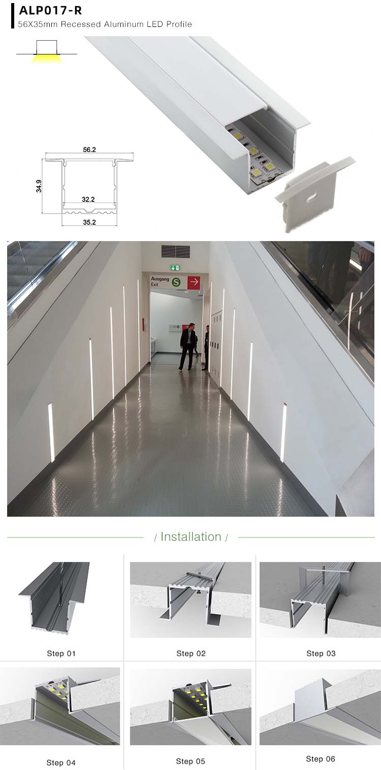 Recessed Strip Light LED Channel