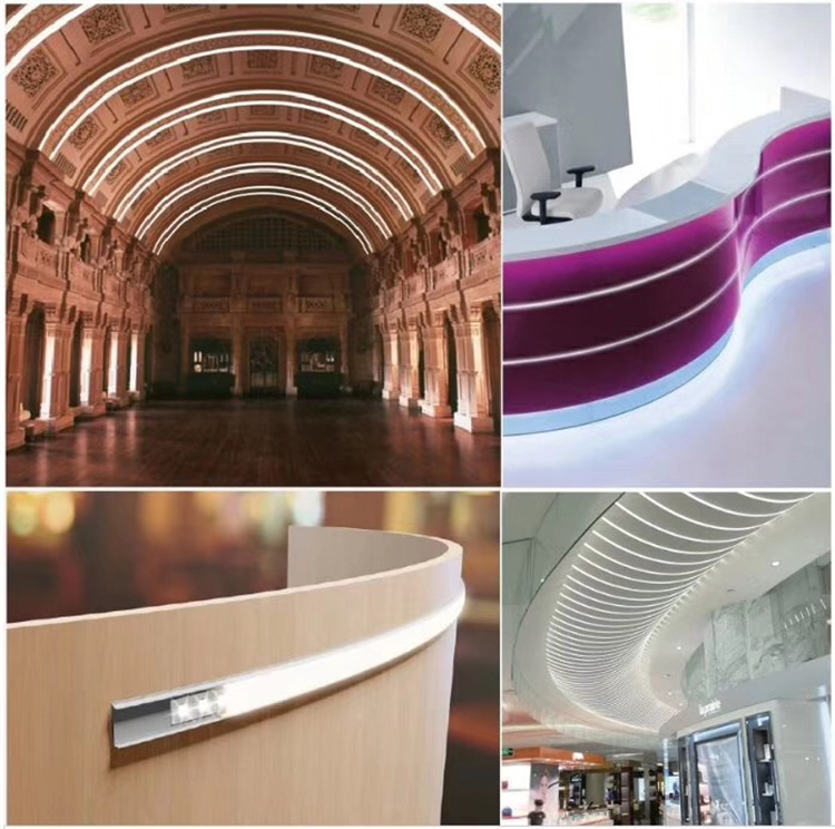 Surface Mounted Bendable LED Extrusion