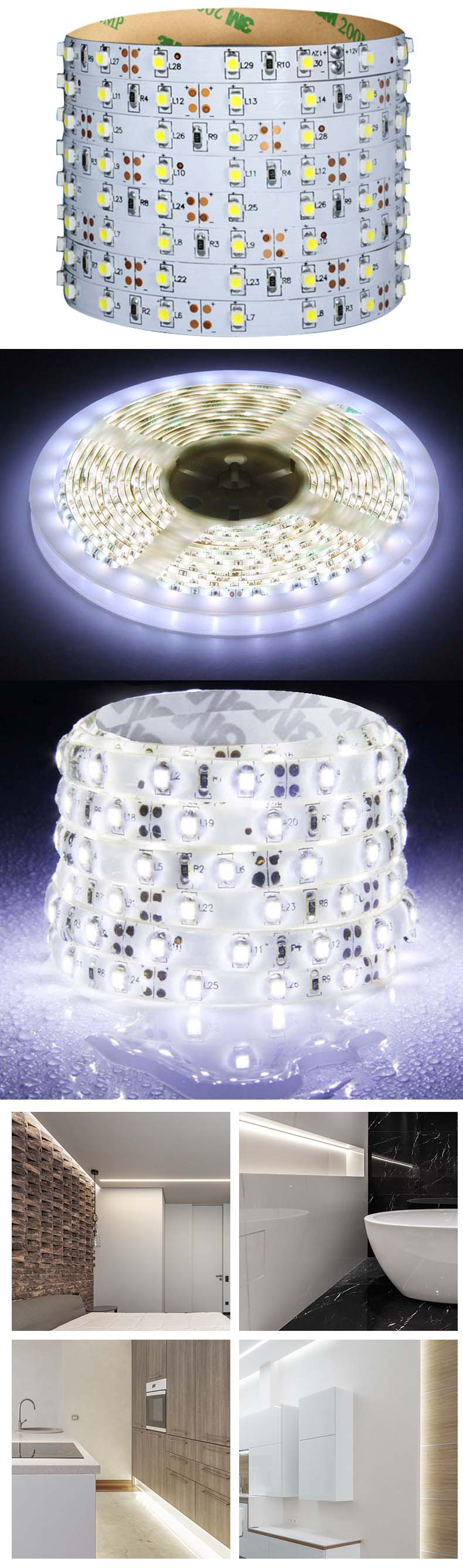 3528 White LED Ribbon