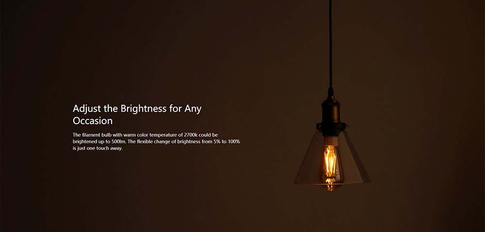 Yeelight Smart LED Filament Bulb ST64