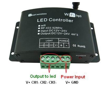 RGB LED Controller Wifi